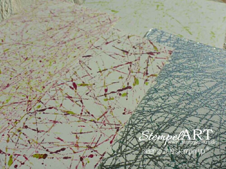 Der zehnte Technik – Blog – Hop: Die Murmeltechnik… | StempelArt