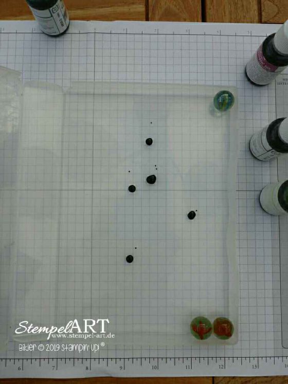 Der zehnte Technik – Blog – Hop: Die Murmeltechnik… | StempelArt