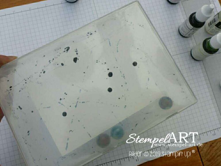 Der zehnte Technik – Blog – Hop: Die Murmeltechnik… | StempelArt