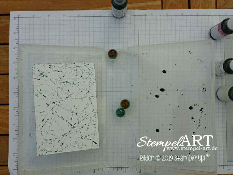 Der zehnte Technik – Blog – Hop: Die Murmeltechnik… | StempelArt