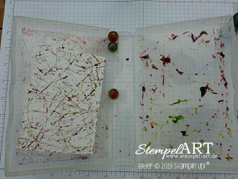 Der zehnte Technik – Blog – Hop: Die Murmeltechnik… | StempelArt