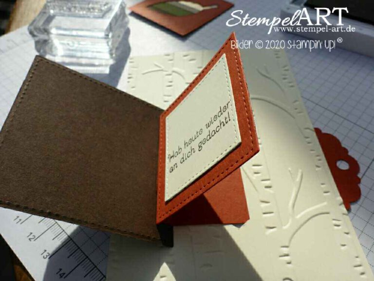 Tolle Kartentechnik!!! – Die Pull Tab Flap Card… | StempelArt